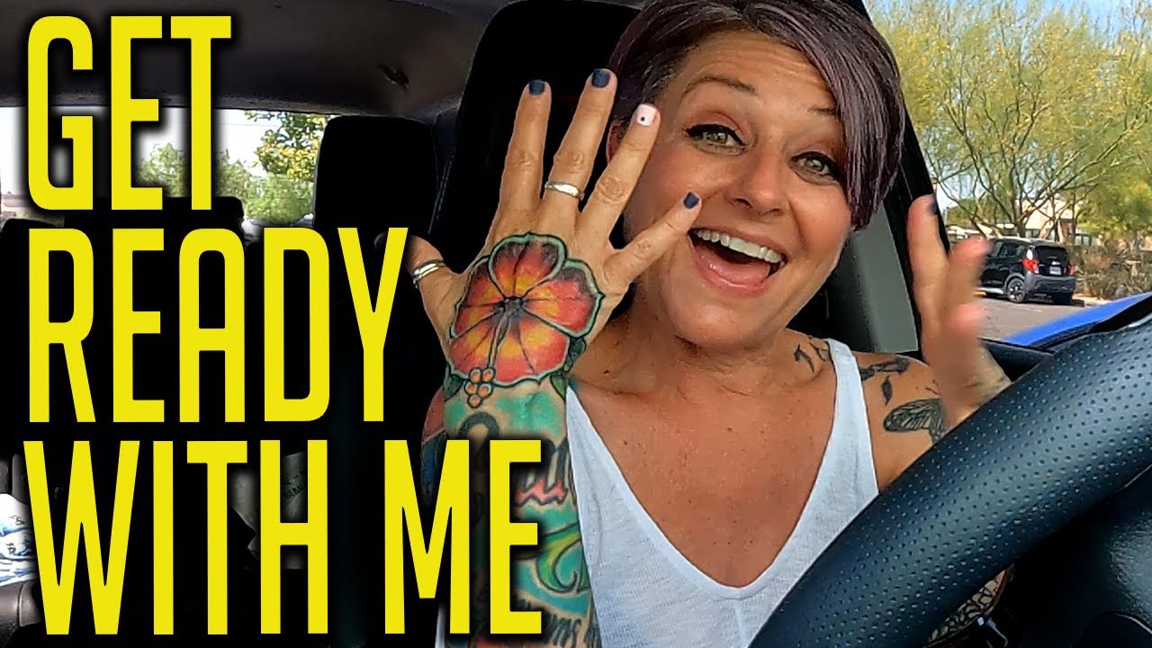 Day In My Life - My First Photo Tattoo Shoot/Getting Ready - YouTube