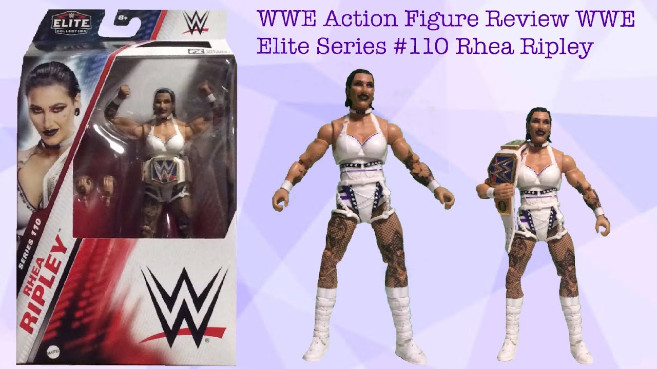 WWE Action Figure Review WWE Elite Series # 110 Rhea Ripley - YouTube
