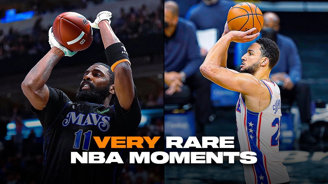 VERY RARE NBA Moments in Recent Years 🔥 - YouTube