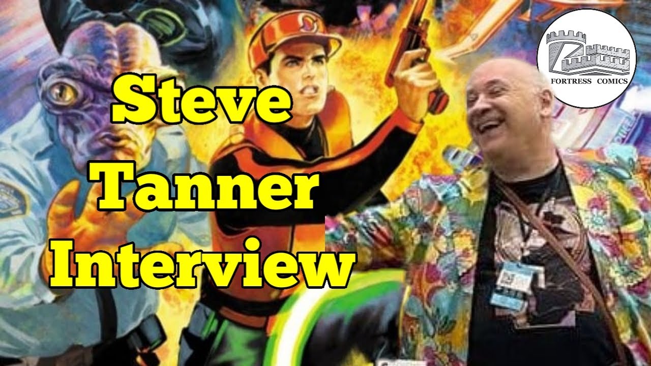 Steve Tanner Discusses the British Comics Scene, and Time Bomb Comics! - YouTube