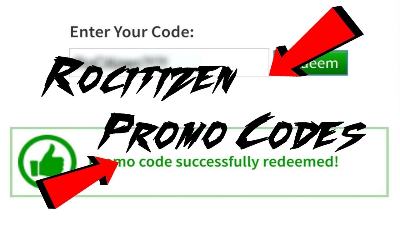 ROCITIZEN CODES *WORKING 2019* - YouTube