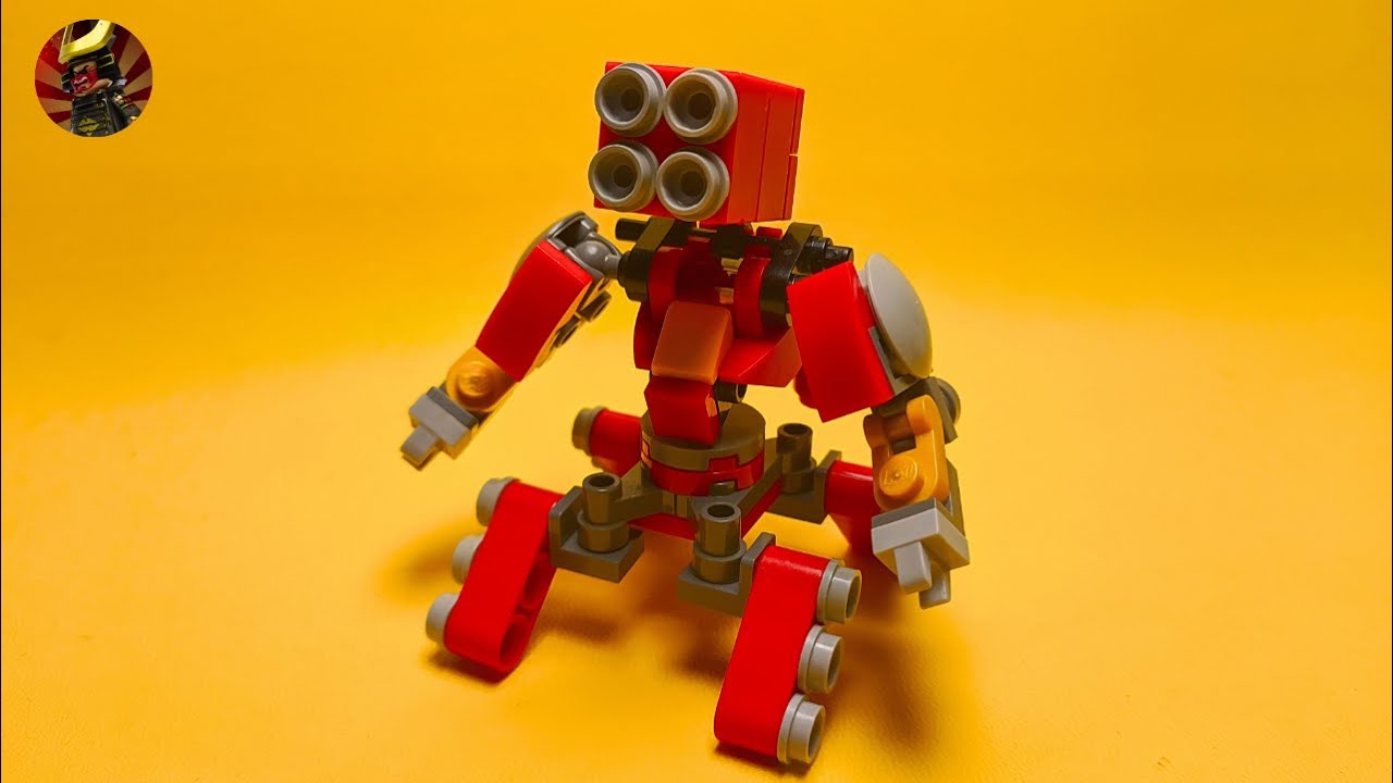 How to Build Robot Lego Red - YouTube