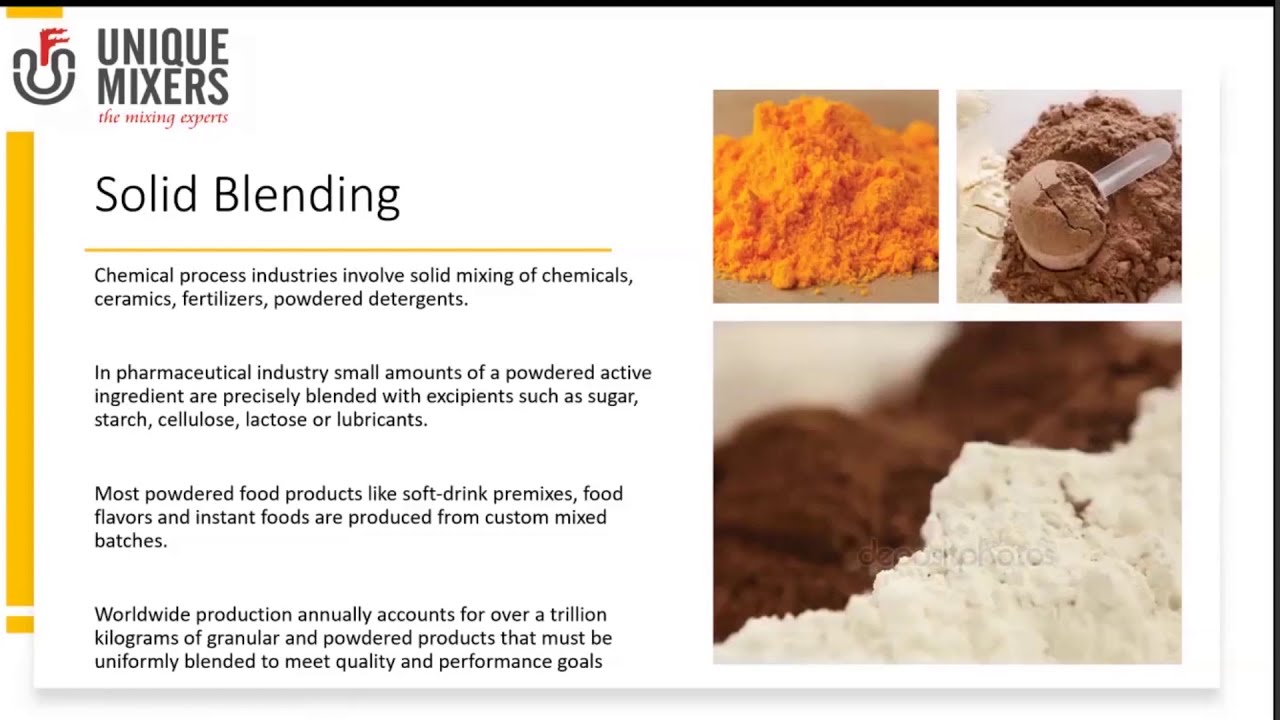 Solid Blenders - Design & Selection - YouTube