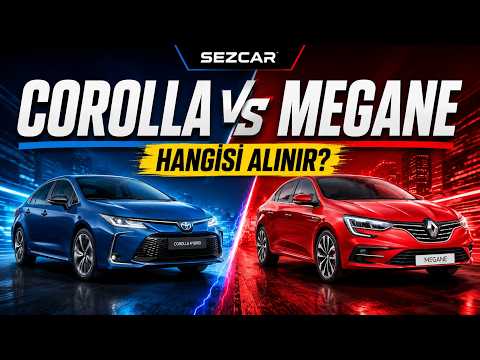 Toyota Corolla mı Renault Megane Sedan mı? Hangisi Daha Mantıklı?