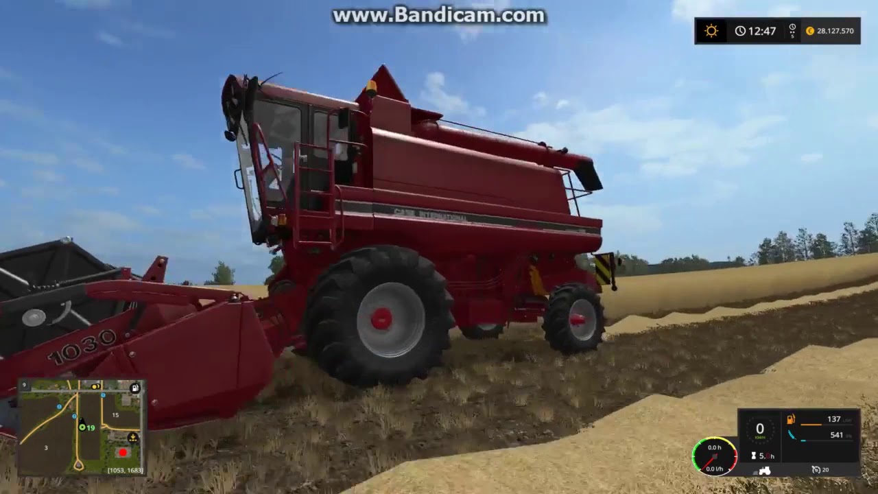 FARMING SIMULATOR : CASE 1660 - YouTube