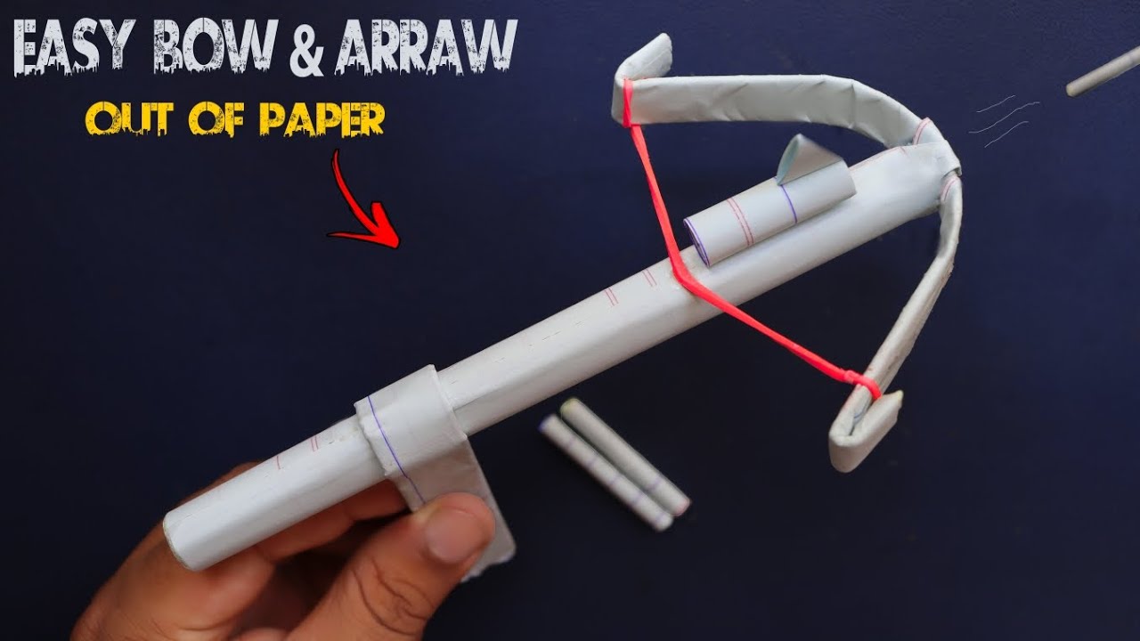 Best paper gun out of paper | how to make a gun with paper | how to ...