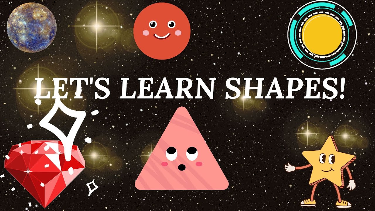 LET'S LEARN AND MEMORIZE SHAPES IN ENGLISH | FUN AND FRIENDLY FOR KIDS ...