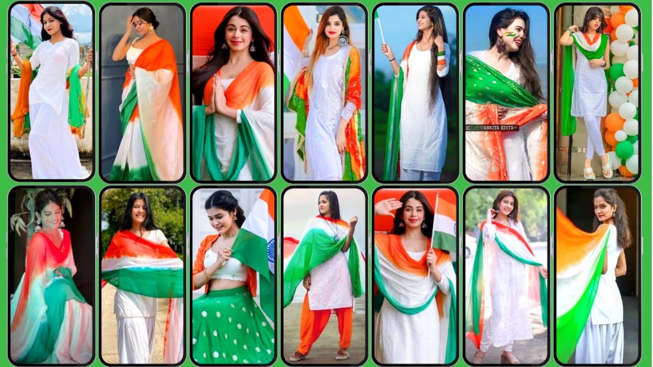 🇮🇳 Trending 26 January Dress💕|Tiranga Dresses|Indian Tiranga Suit ...