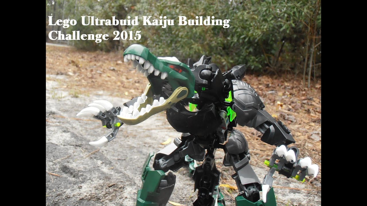 Lego Ultrabuild Kaiju Building Challenge 2015 - YouTube