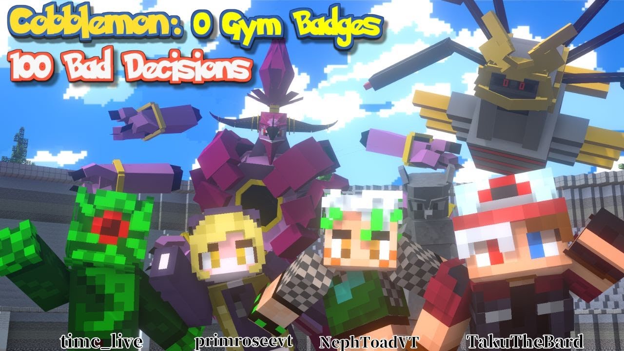 Cobblemon: 0 Gym Badges, 100 Bad Decisions - YouTube