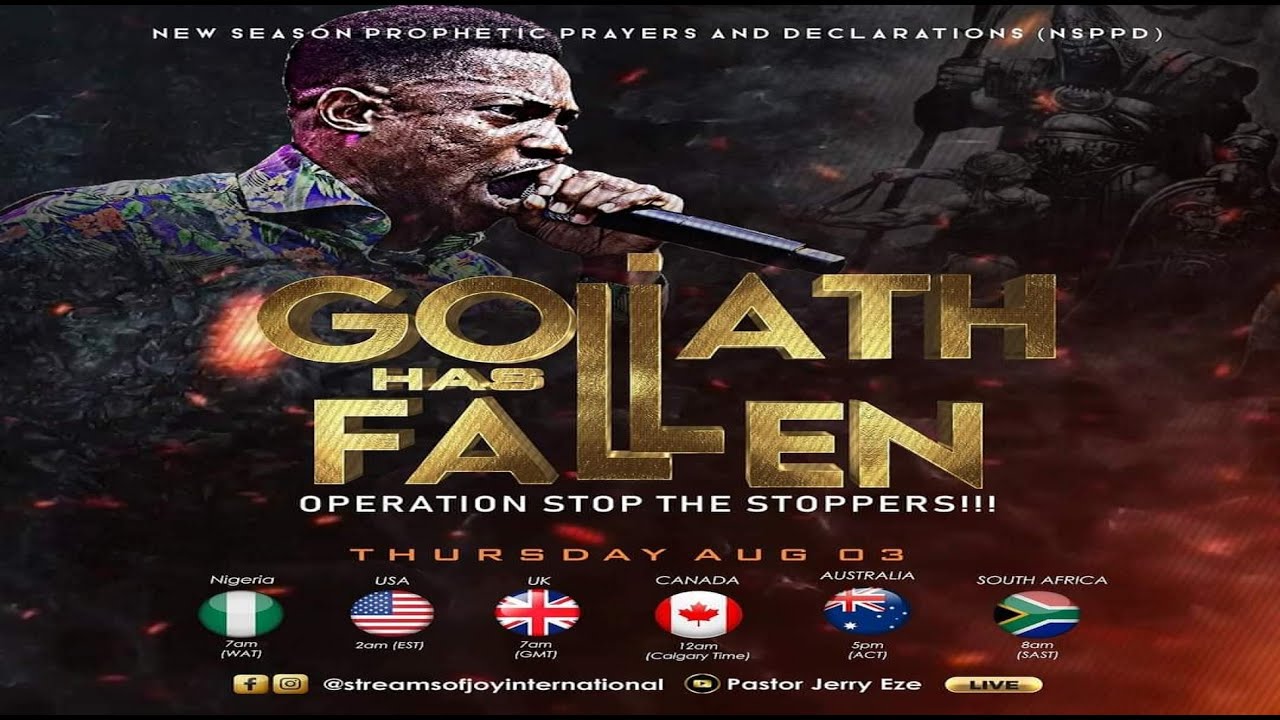 GOLIATH HAS FALLEN [OPERATION STOP THE STOPPERS] || NSPPD || 3RD AUGUST ...