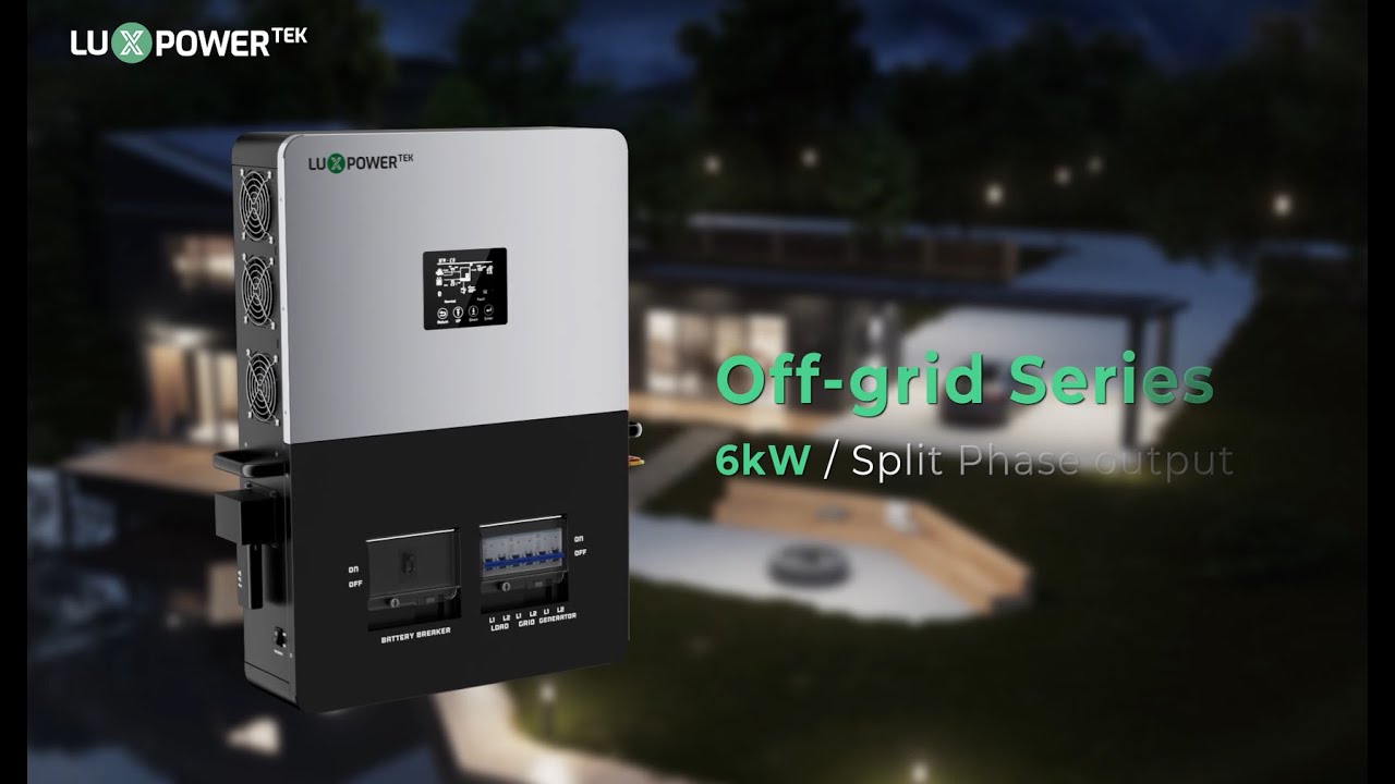 Luxpower SNA US 6K Product Introduction - YouTube