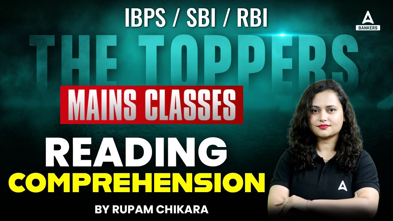 English Reading Comprehension | English for IBPS/RBI/SBI and Other ...