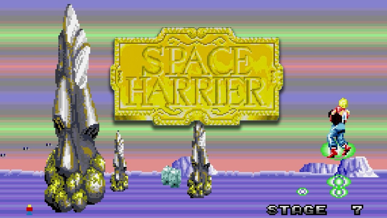 PC Engine SPACE HARRIER - lets try this again! - YouTube