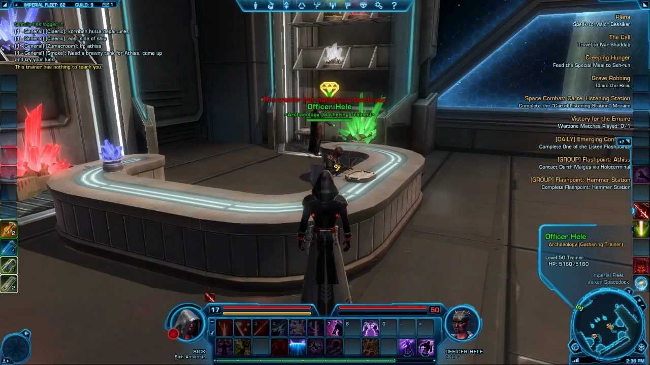 SWTOR - How To Craft [Professions] - YouTube