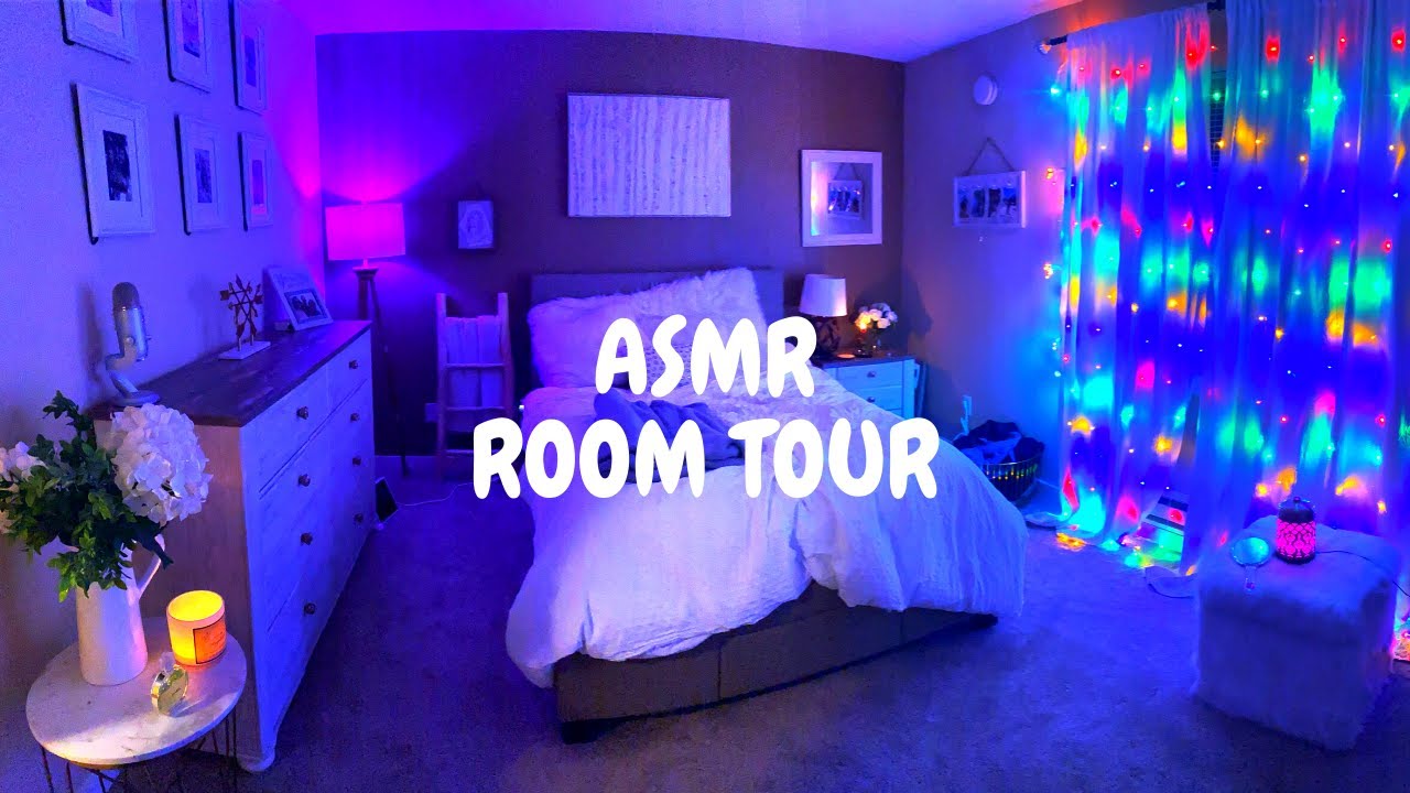ASMR| Room Tour-Lo Fi(whispering, scratching + camera tapping) - YouTube