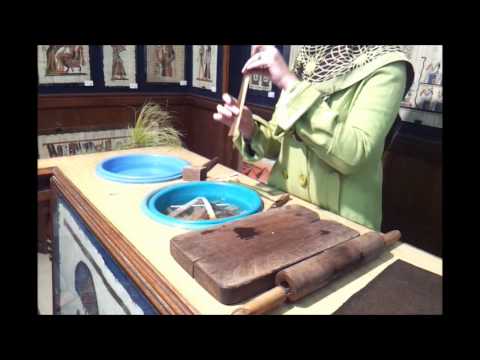How to make paper from Papyrus