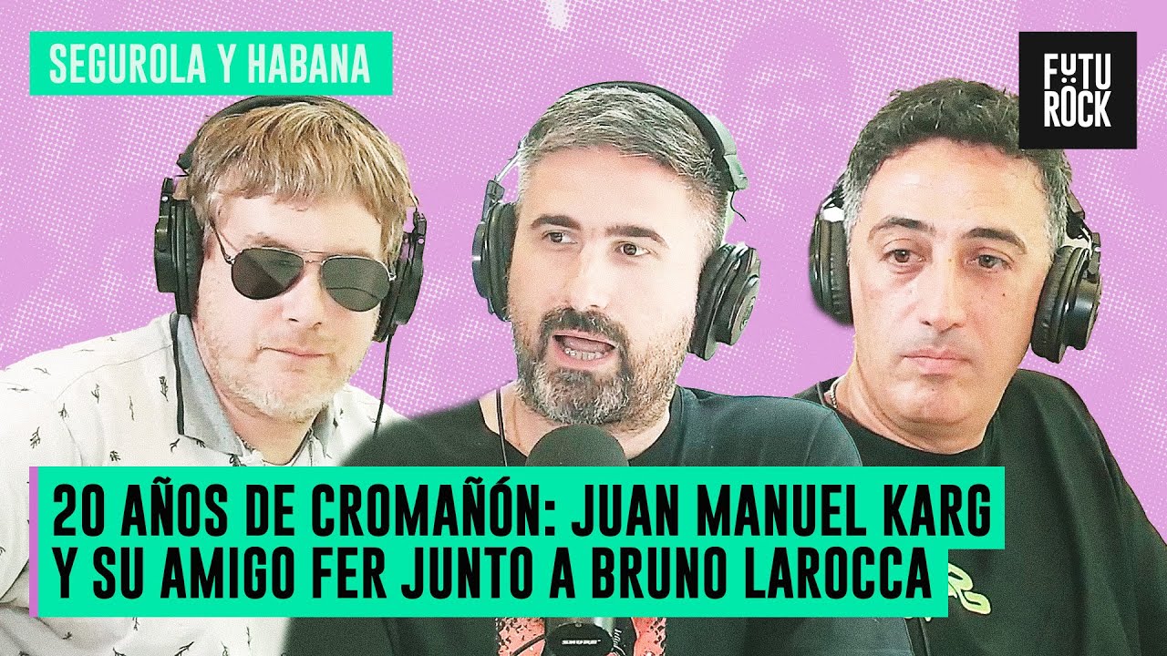 20 AÑOS DE CROMAÑÓN: JUAN MANUEL KARG JUNTO A SU AMIGO BRUNO LAROCCA ...