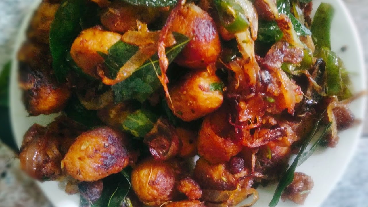 soya chunks fry recipe | meal maker fry recipe | soyabean chunks fry ...