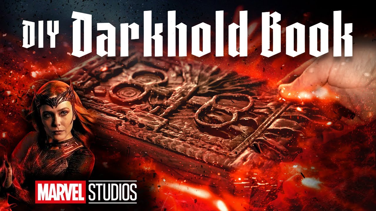 DIY Darkhold Book (from WandaVision & Doctor Strange)! - YouTube