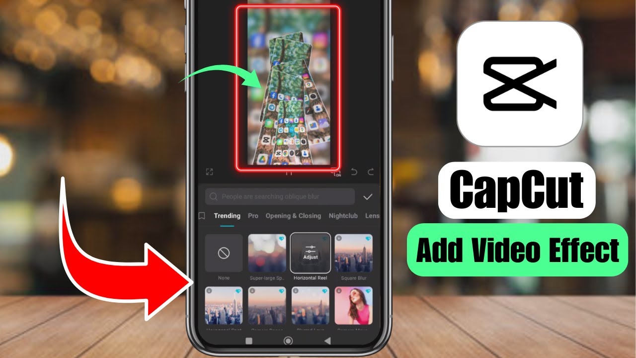 How to Add Video Effect in CapCut - YouTube