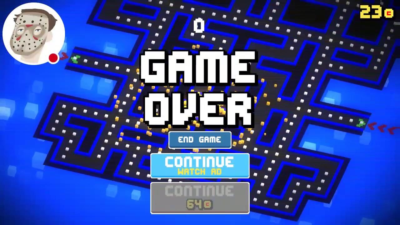 PAC-MAN 256: Go Back to your Teeth | Let's play PAC-MAN 256-Endless ...