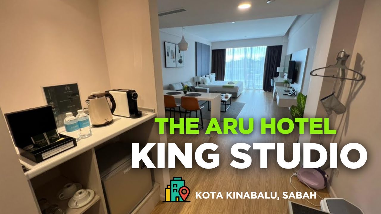 🔴 LUXURIOUS 4⭐ APARTHOTEL || THE ARU HOTEL AT ARU SUITES KOTA KINABALU ...