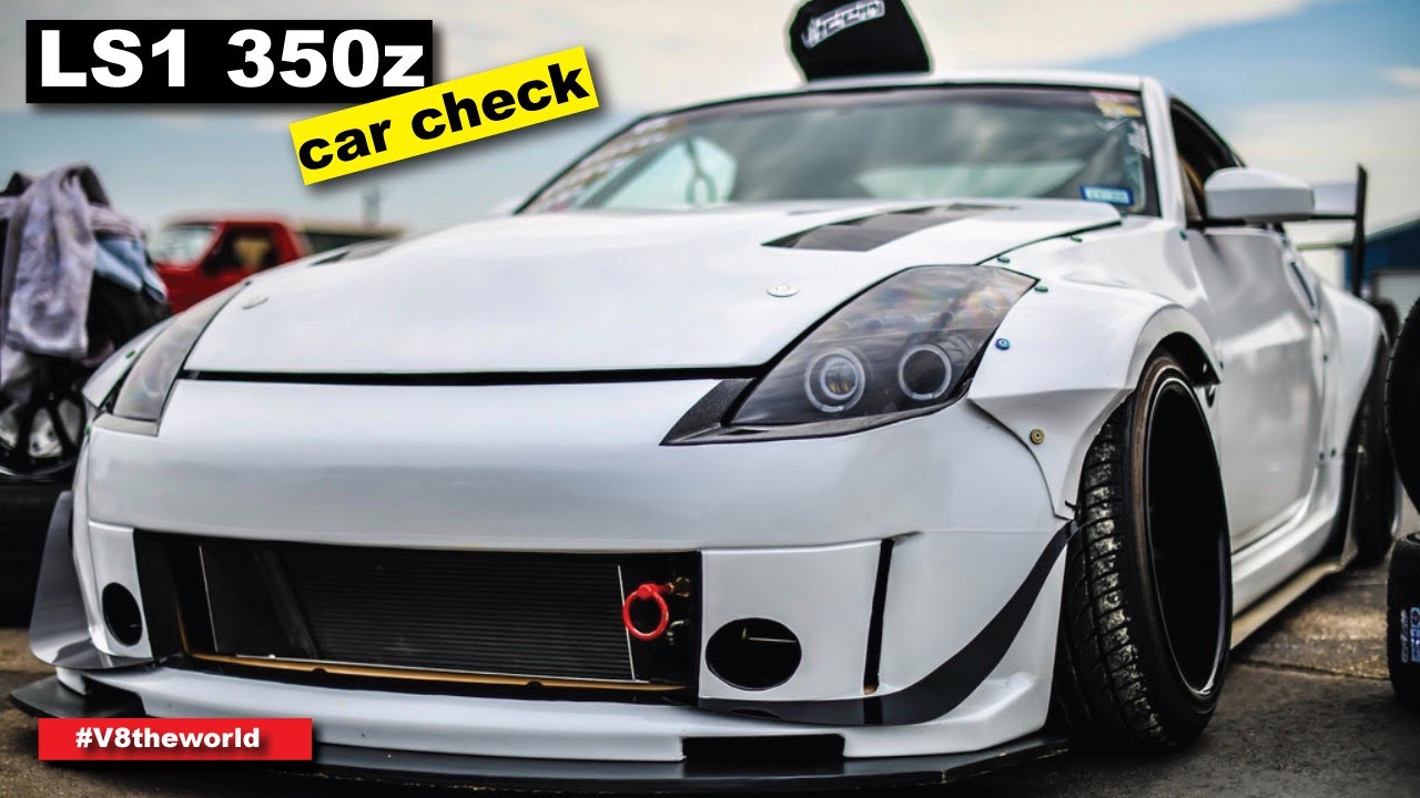 LS1 350z Drift Car Check!! - YouTube