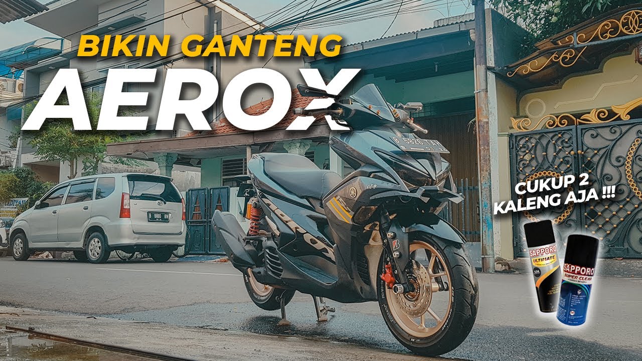 ⭐ REPAINT BODY MOTOR AEROX YANG PUDAR JADI KEREN PARAH & MURAH BANGET ...
