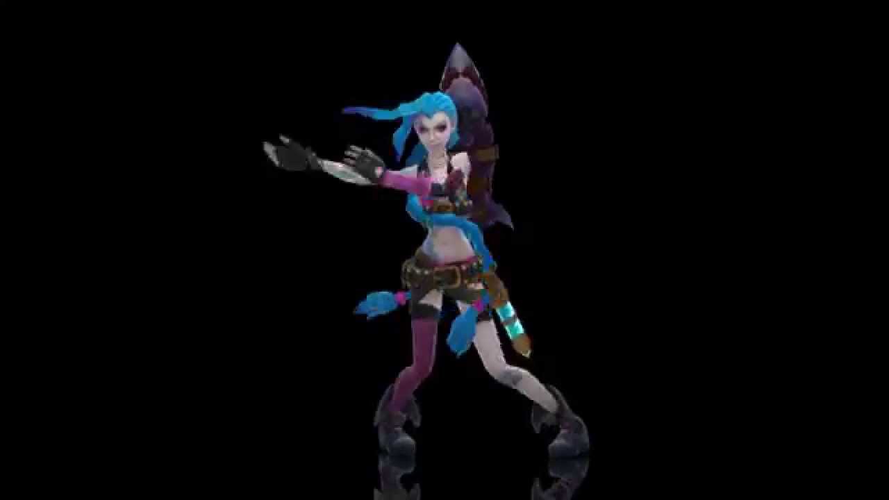 Jinx sendo jinx [ MMD ] - YouTube