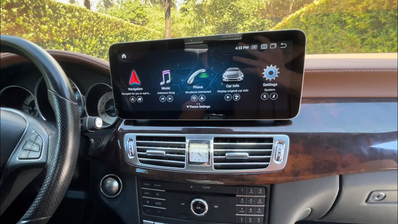 Android Screen Installation Mercedes CLS 400 CLS 500 CLS 63 W218 Android Screen Installation Mercedes CLS 400 CLS 500 CLS 63 W218