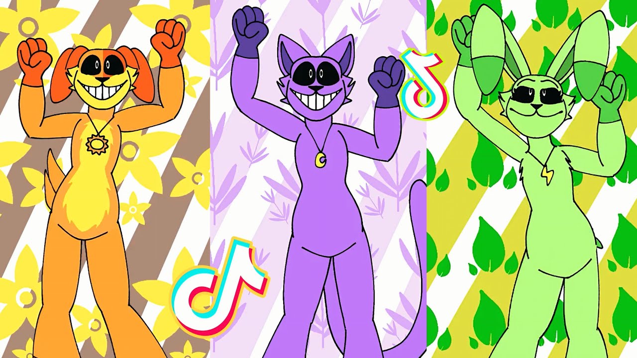 " Smiling Critters " Dance Challenge 😈 NEW TikTok Compilation | Best Of ...