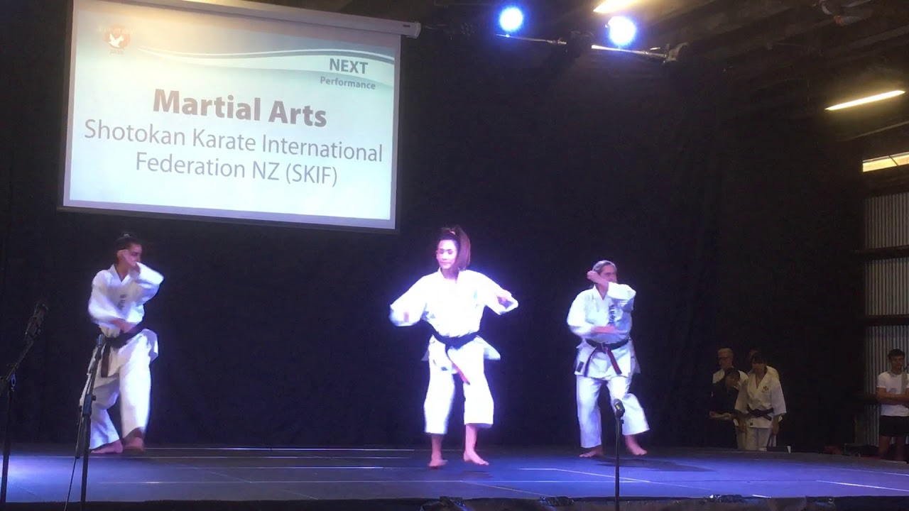 SKIF Shotokan Karate Kata - Gankaku (Japan Day 2018) - YouTube