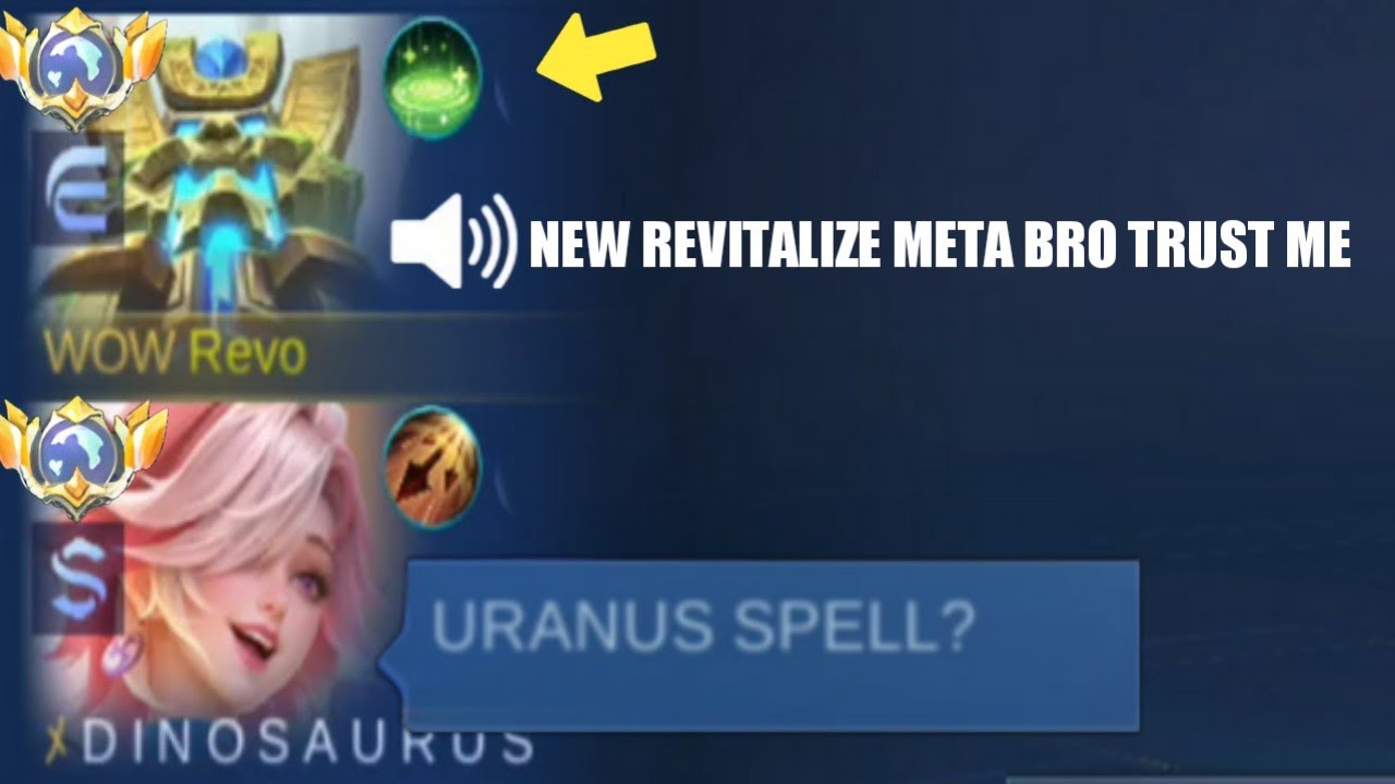NEW UPDATE URANUS NEW UNLIMITED REGEN AND SHIELD - Mobile Legends - YouTube