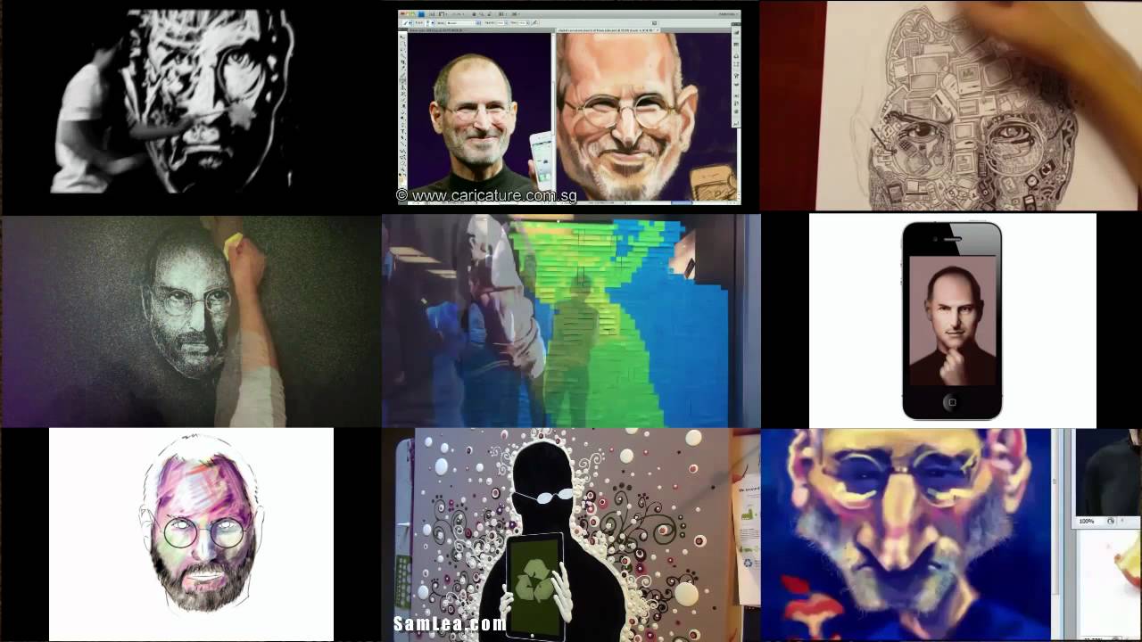 Steve Jobs: Artist Tribute Book 190 Artists pay respect! by ...