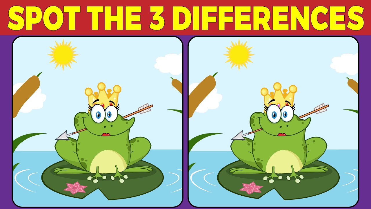 Brain Boost: The Ultimate Spot the Difference Challenge! - YouTube