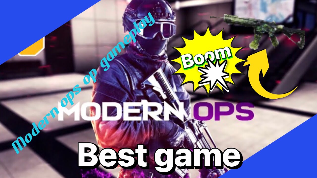 Modern ops op gun gameplay - YouTube