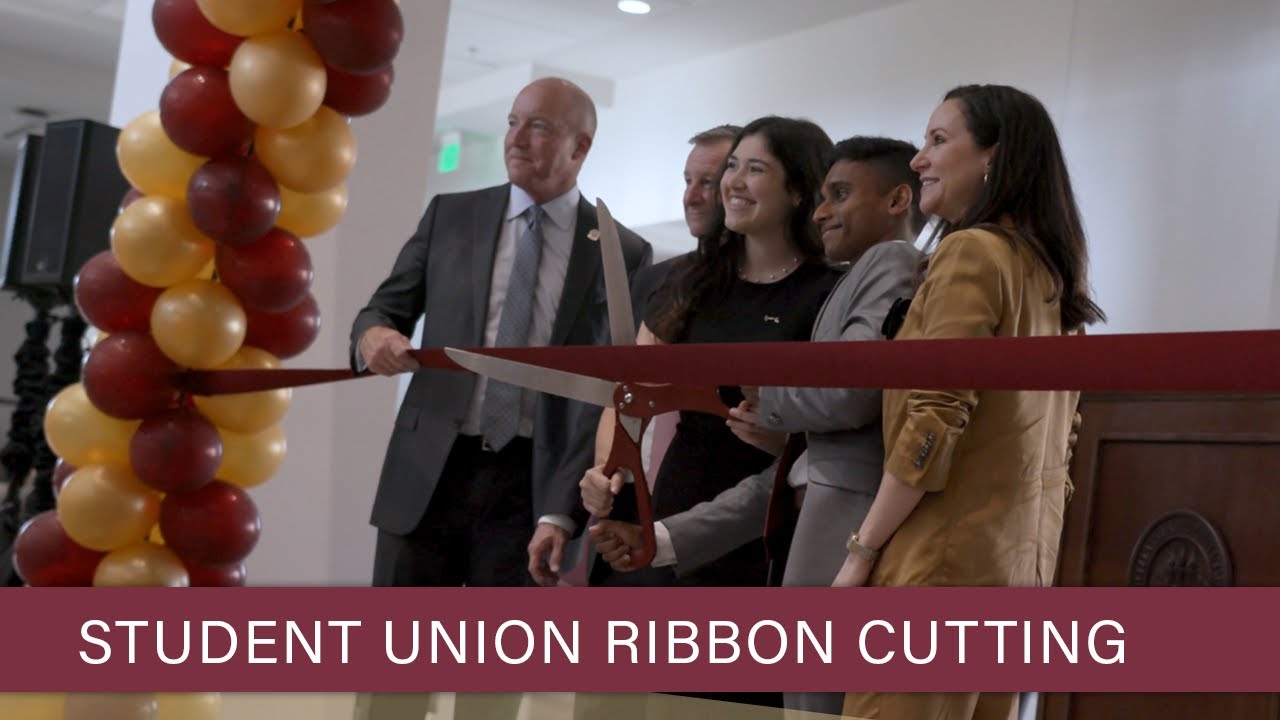 FSU Student Union Ribbon Cutting Ceremony - YouTube