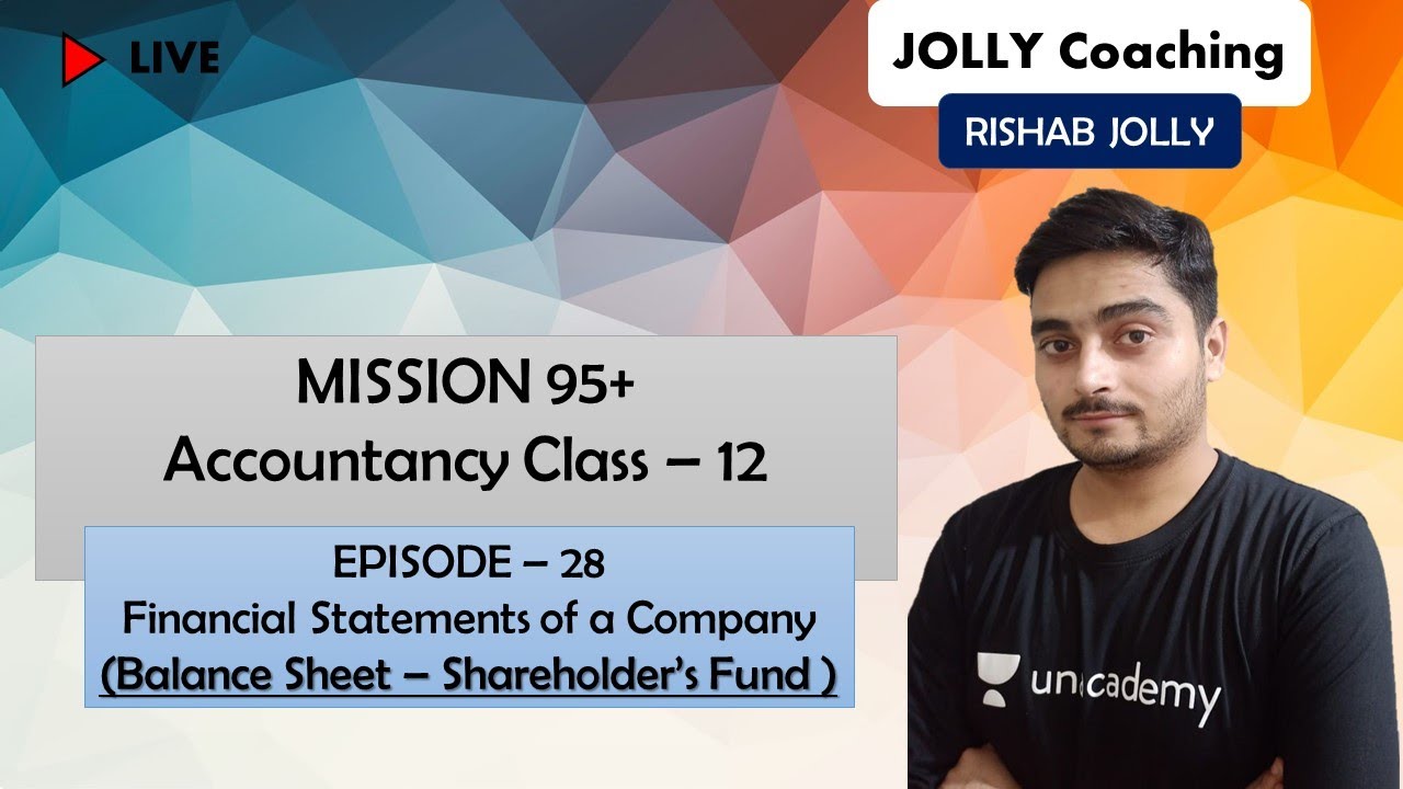 28 Financial Statements Of A Company Format Of Balance Sheet Class 28 Financial Statements Of A Company Format Of Balance Sheet Class