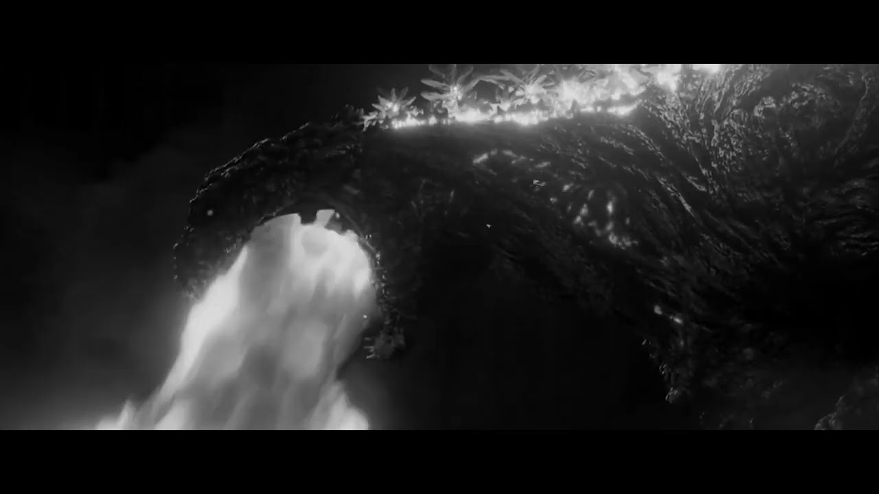 Shin Godzilla Atomic Breath scene with Youseebiggirl (SNK OST) Black ...