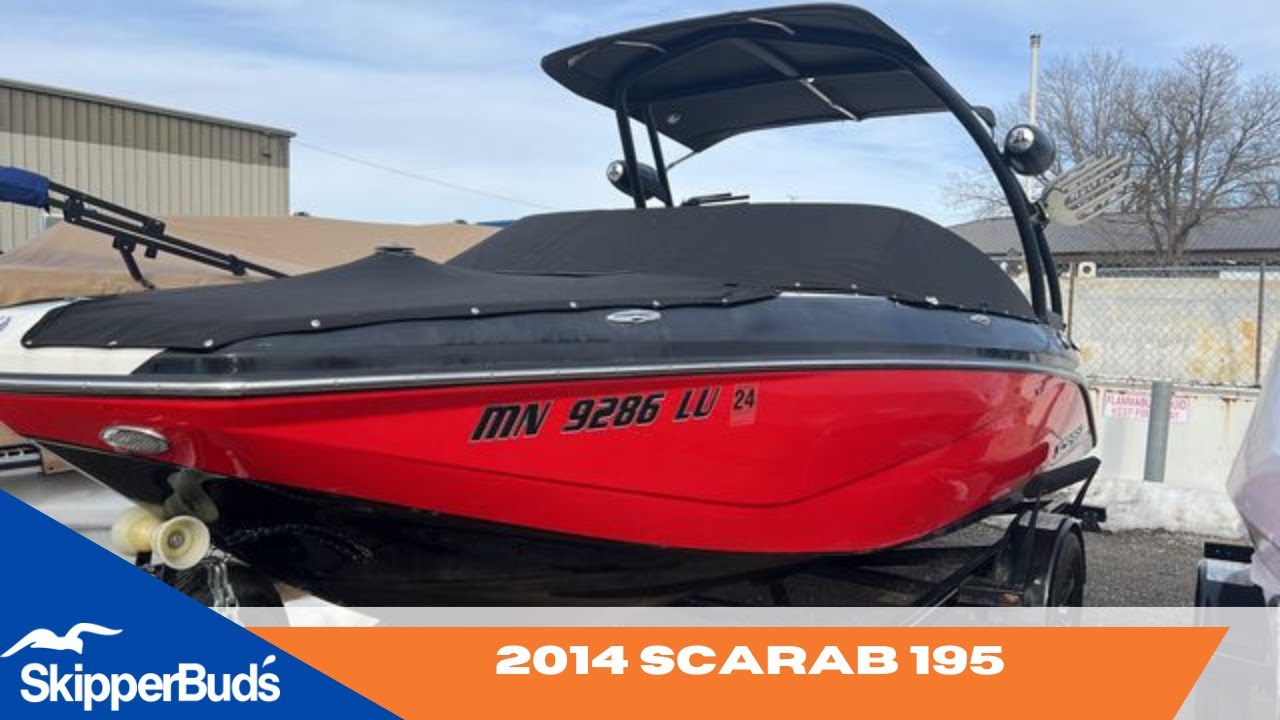 2014 Scarab 195 Jet Boat Tour SkipperBud's - YouTube
