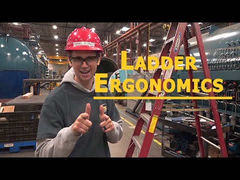Ladder Ergonomics - YouTube