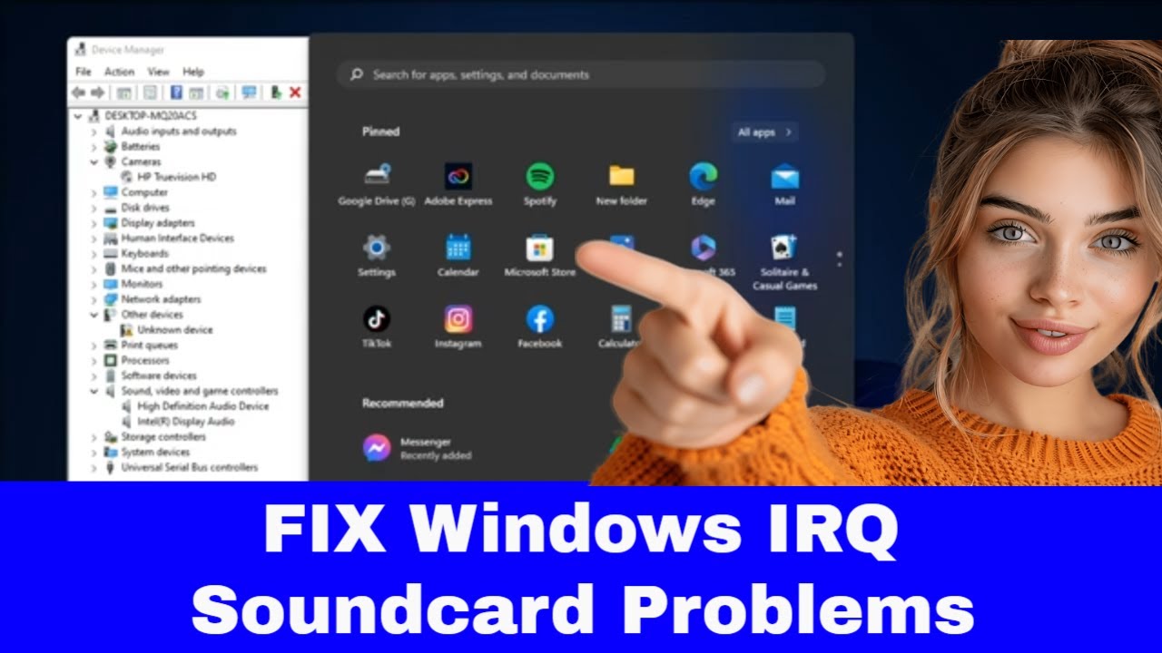 How to Troubleshoot Windows IRQ Soundcard Problems - YouTube