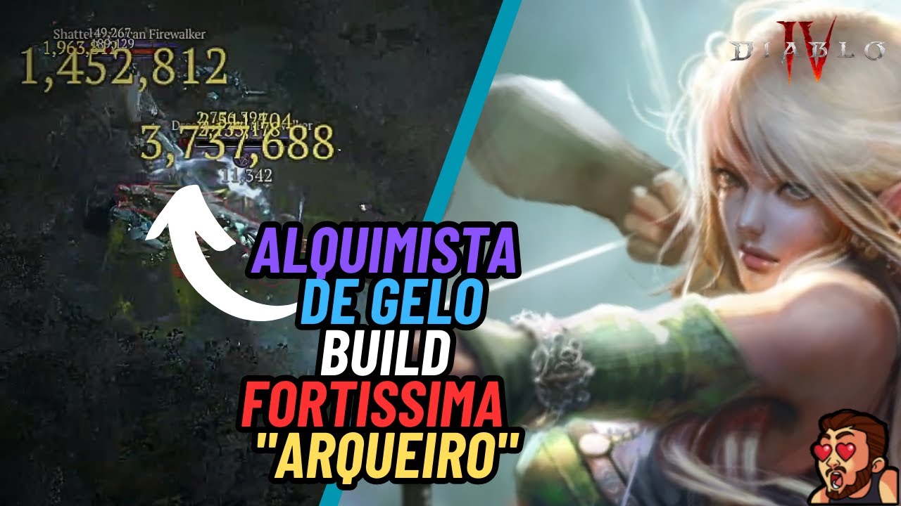 ALQUIMISTA DE GELO - BUILD FORTISSIMA DE "ARQUEIRO" - DG PESADELO TIER 80+ - YouTube