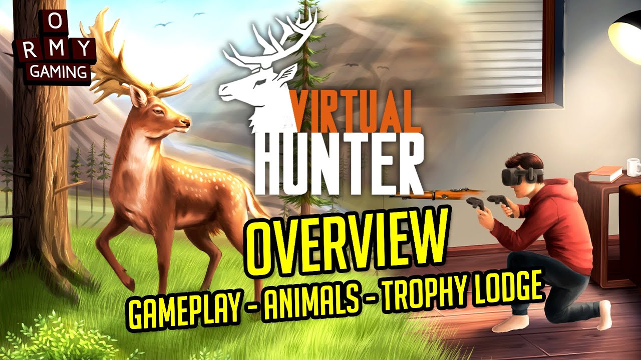 LEAD DESIGNER Introduces VIRTUAL HUNTER! Gameplay, Animals & Trophy Lodge! - YouTube