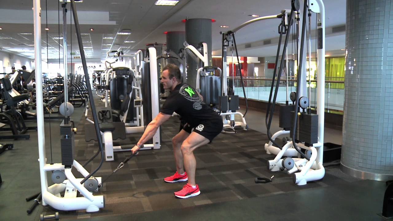 One-Arm Cable Row Back D Grip - YouTube