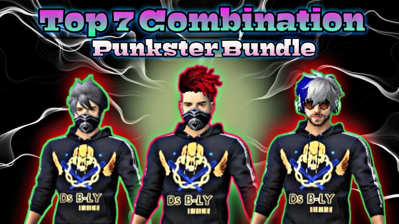 PUNKSTAR RUNNER BUNDLE TOP 10 DRESS COMBINATION IN FREE FIRE ...