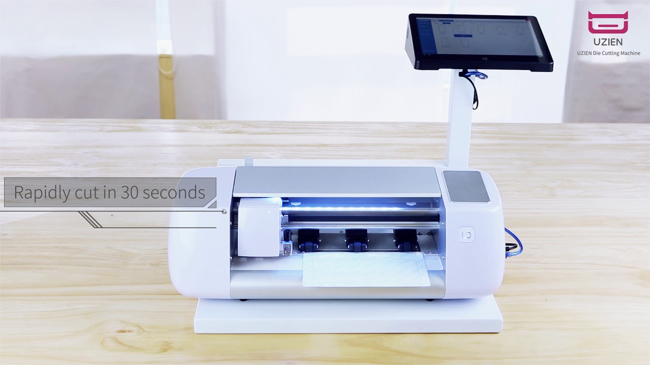 rock space Mini Cutter Plotter Protector Machine Film Cutting Machine - YouTube