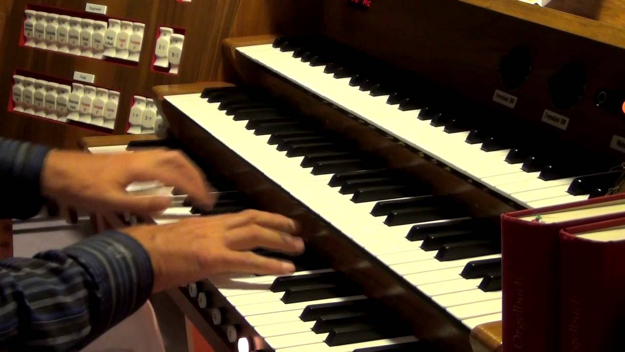 Toccata for organ from Suite No. 4 by Hans-André Stamm - YouTube