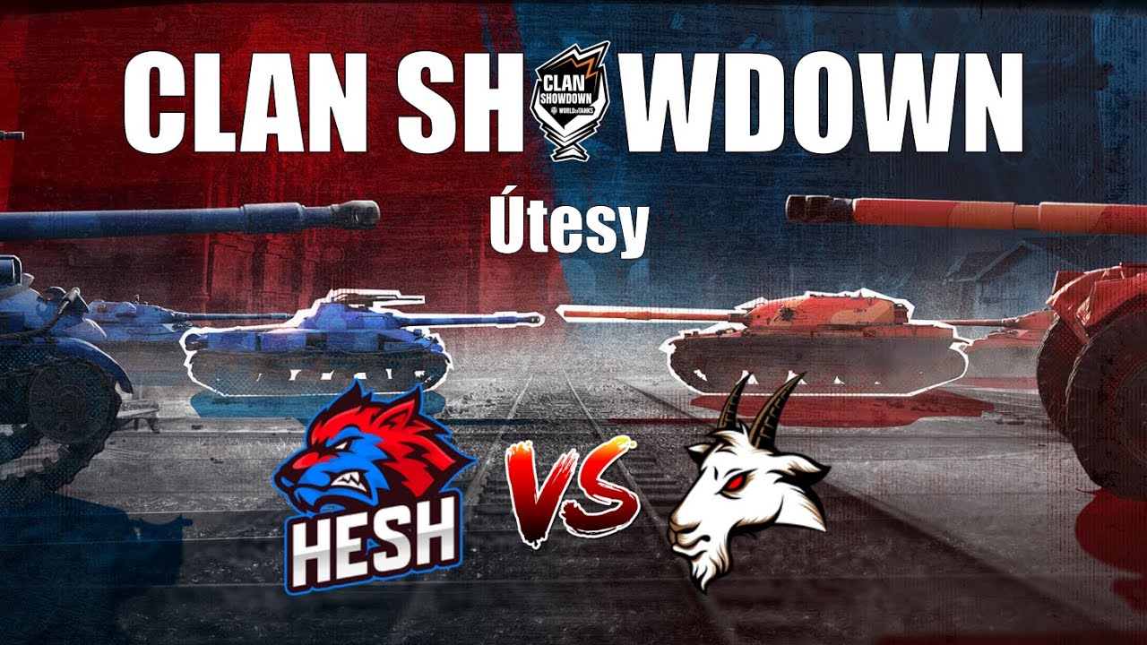 Clan Showdown semifinále kvalifikace | HESH_ vs GOAT_ | 1. část | Útesy ...